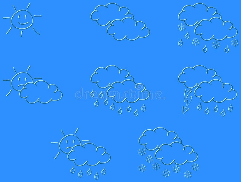 Weather Forecast Logos Picture. Image: 5450749