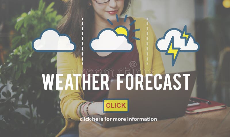 Weather Forecast Temperature Meteorology Concept Stock Image - Image of ...