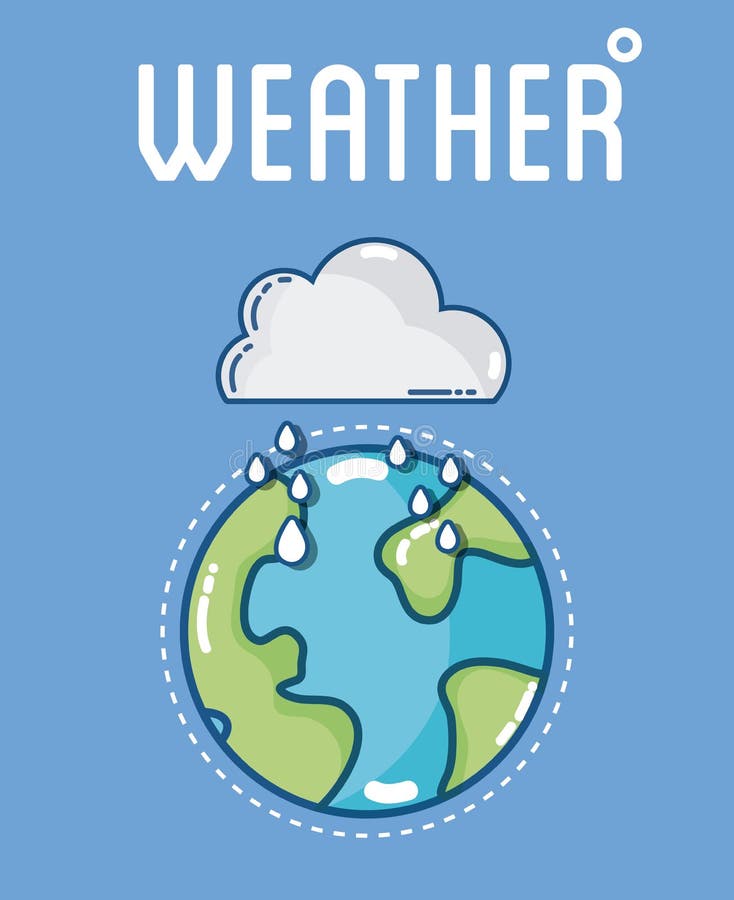 Weather and forecast stock vector. Illustration of night - 118417529