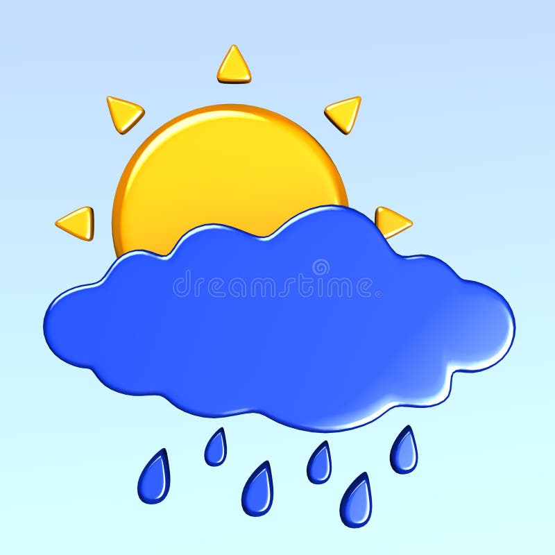 Half Stormy Half Sunny Sky Stock Illustrations – 24 Half Stormy Half ...