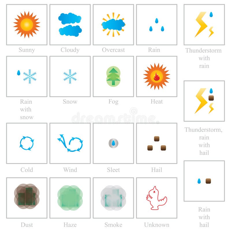 Weather Forecast Logos Stock Illustrations – 103 Weather Forecast Logos ...