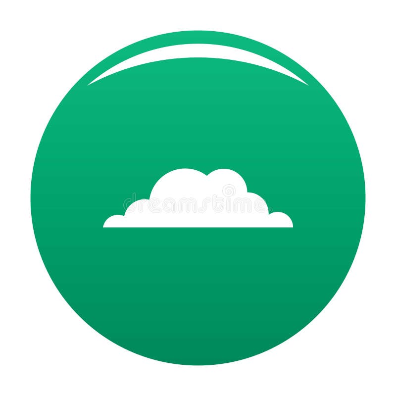 Weather icon vector green stock vector. Illustration of season - 131182176