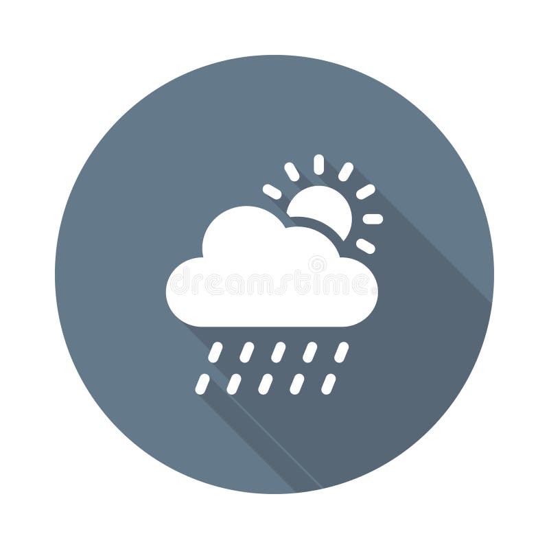 Weather Icon stock vector. Illustration of clouds, vector - 98687547