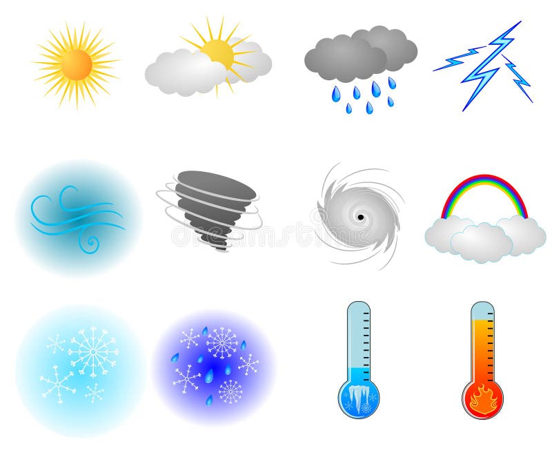 Weather Shapes Stock Illustrations – 10,657 Weather Shapes Stock ...