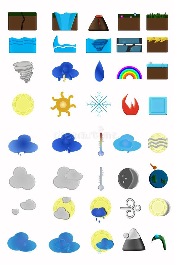 Phenomena Icons Stock Illustrations – 414 Phenomena Icons Stock ...