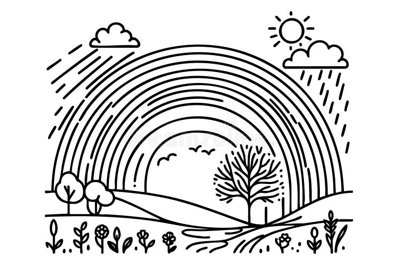 Weather Illustration. Changing Weather, Weather Outside, Nature ...