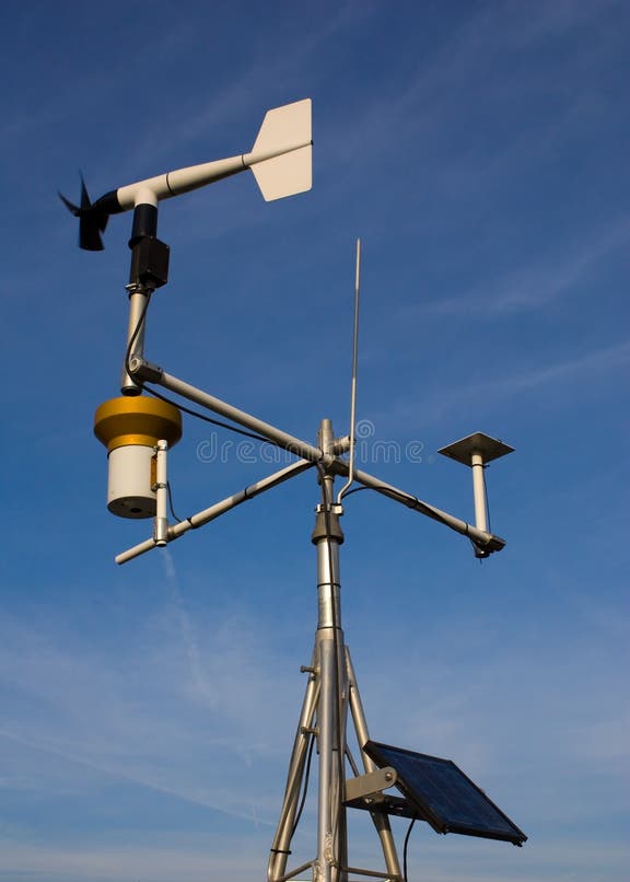 Weather instruments stock image. Image of station, meteorologic - 7052801