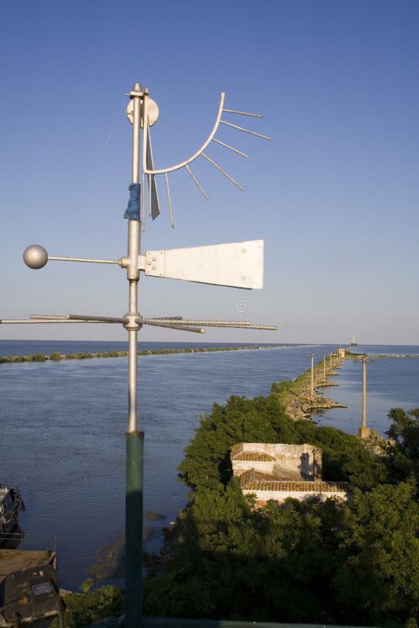 Weather instruments stock image. Image of station, meteorologic - 7052801
