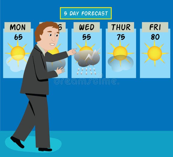 Weatherman Stock Illustrations – 348 Weatherman Stock Illustrations ...