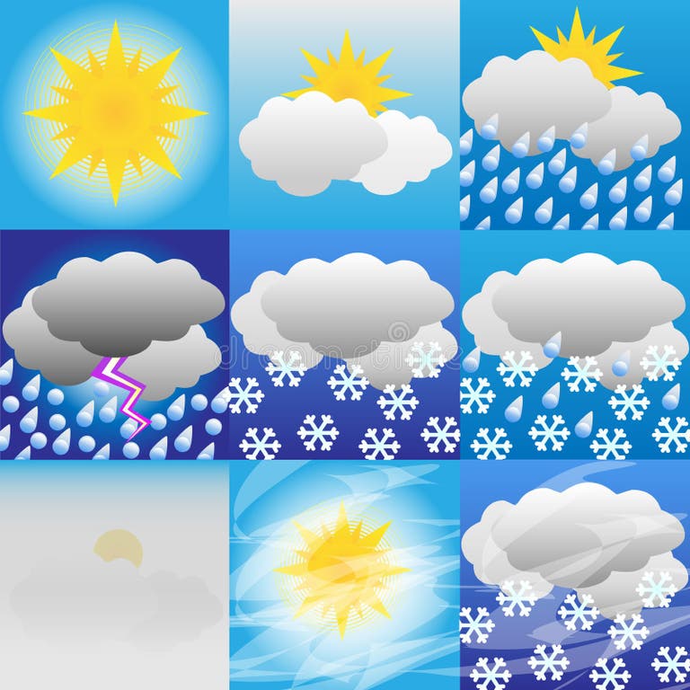 Weather Symbols Mist Stock Illustrations – 103 Weather Symbols Mist ...