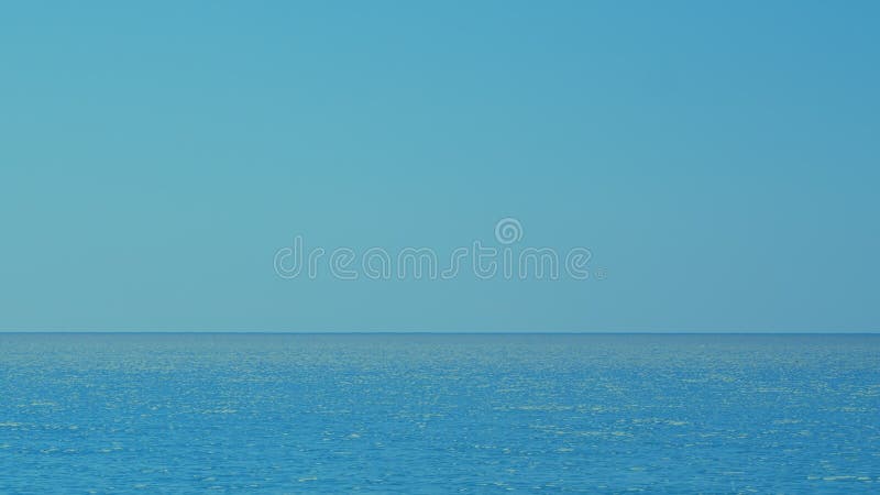 Weather in Open Azure Sea. Waving Restless Surface. Relax Stock Video ...