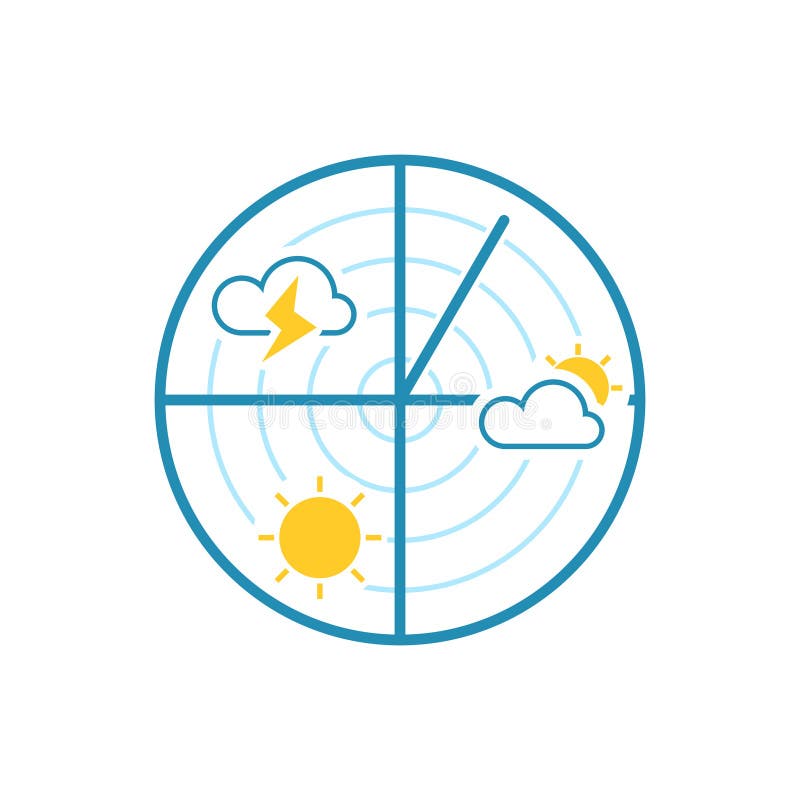 Weather Radar Report Stock Illustrations – 68 Weather Radar Report ...