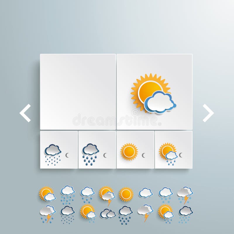 Weather Icons Transparent stock vector. Illustration of flash - 106261396