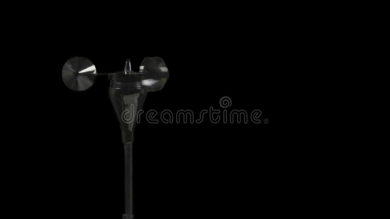 Weather Station Wind Speed Sensor on Green Screen Pre-keyed Alpha ...