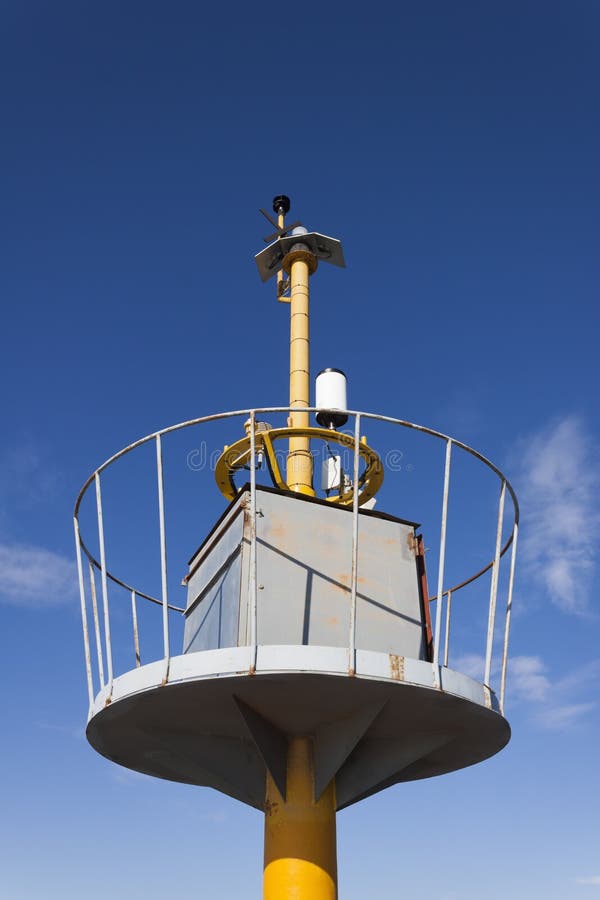 Weather station stock image. Image of cloudless, direction - 18828577