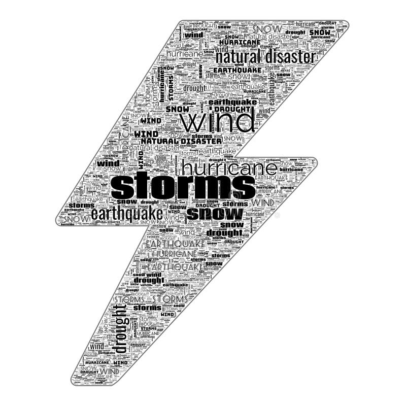 Weather Storms. Natural Disaster Text Abstract Header Background Stock ...