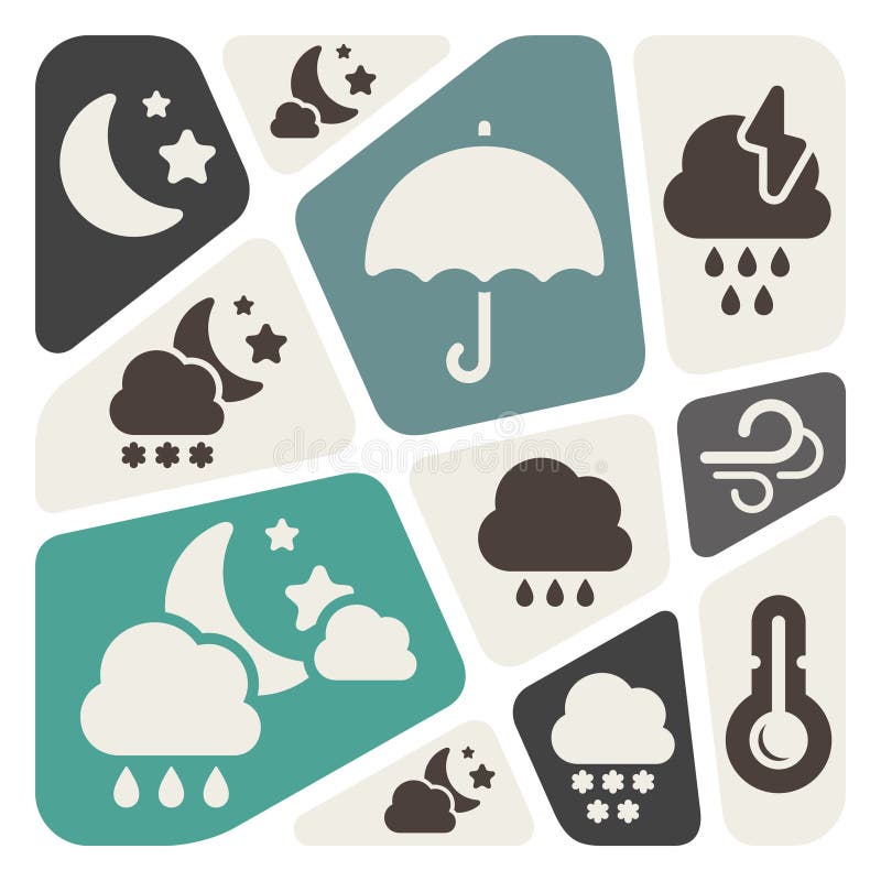 Weather theme background stock illustration. Illustration of overcast ...