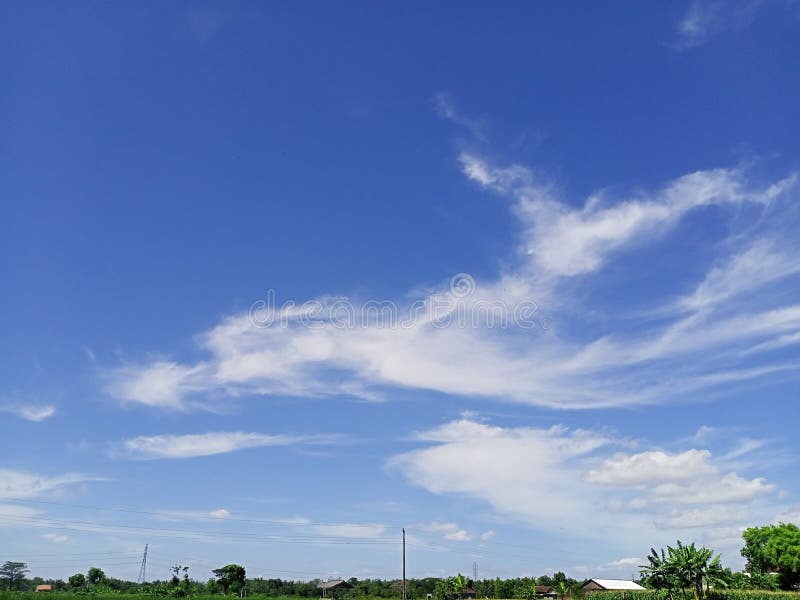 Today, the Weather is Sunny Stock Photo - Image of horizon, field ...