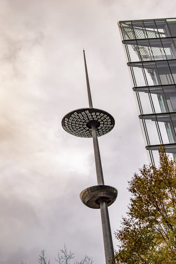 The Weather Tower in London with Unique Design Stock Photo - Image of ...