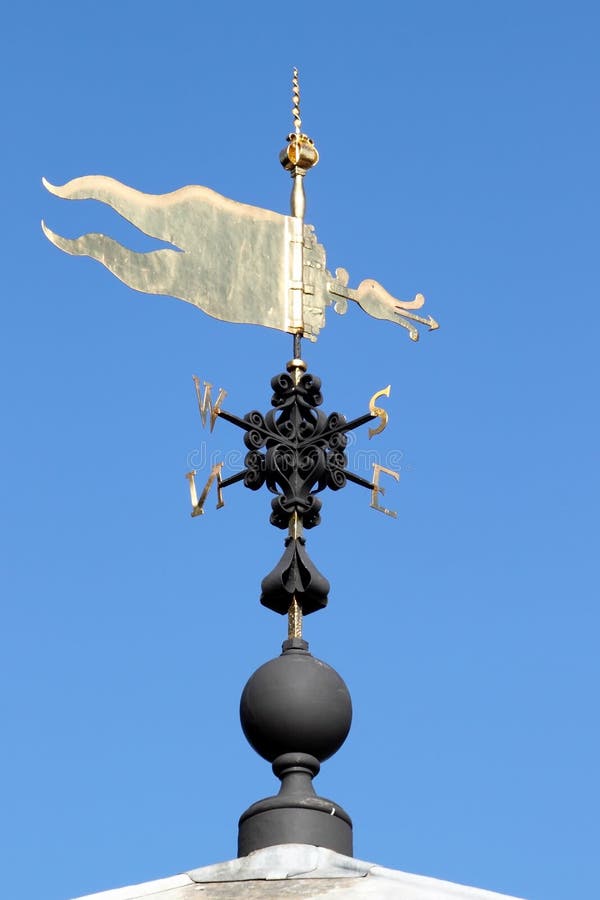 Weather Vane stock image. Image of climate, windy, iron - 1075091
