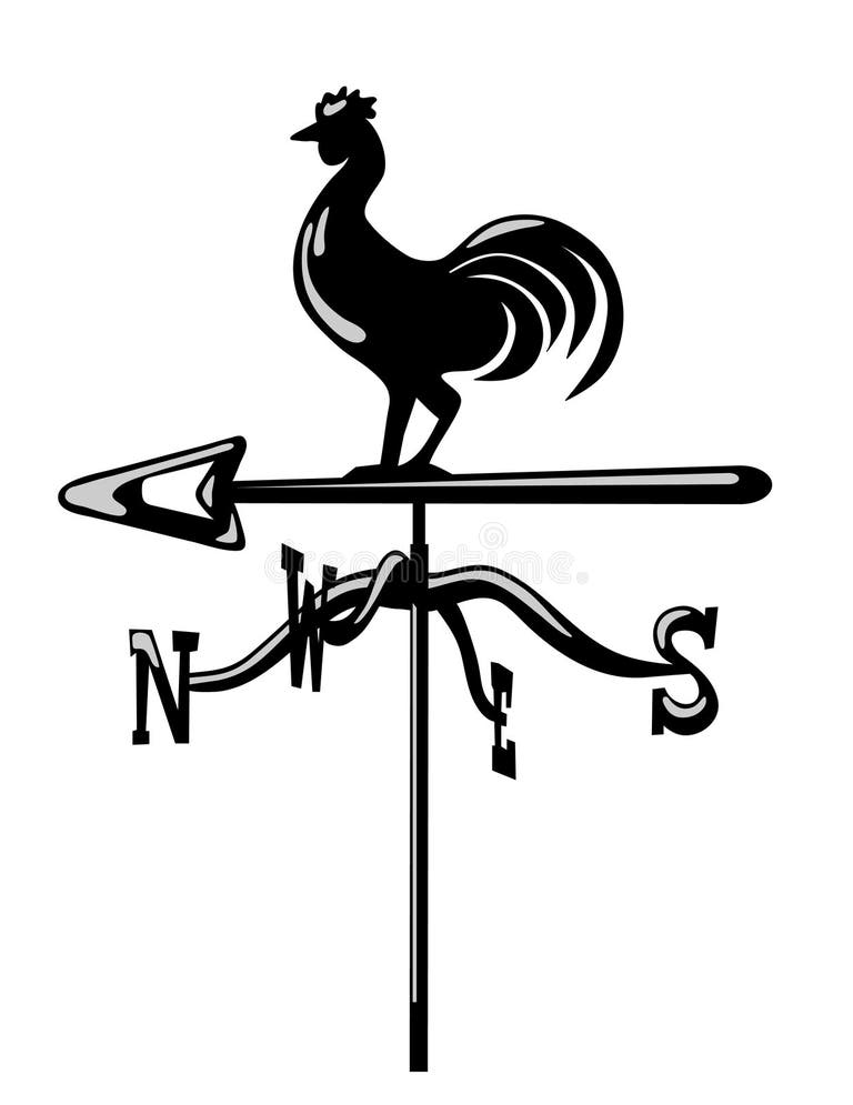 Weather Vane Stock Illustrations – 6,620 Weather Vane Stock ...
