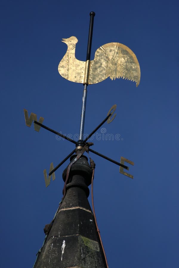 Rustic Cow Weather Vane stock image. Image of rustic, wind - 5382165