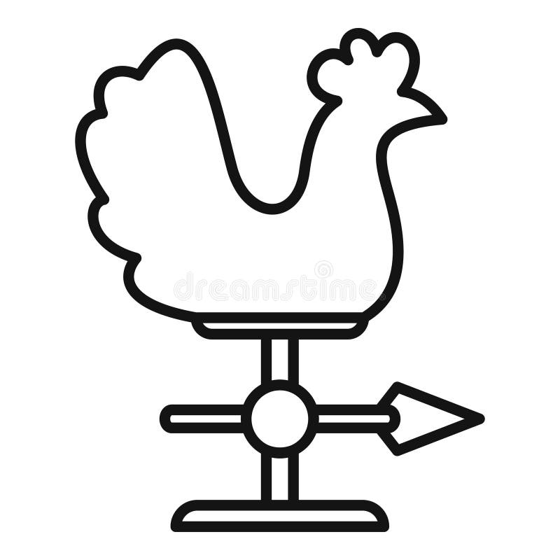 Chicken Weather Vane Stock Illustrations – 684 Chicken Weather Vane ...
