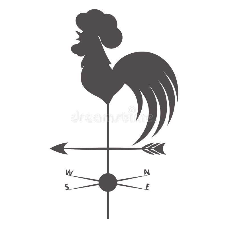 Chicken Wind Direction Stock Illustrations – 521 Chicken Wind Direction ...