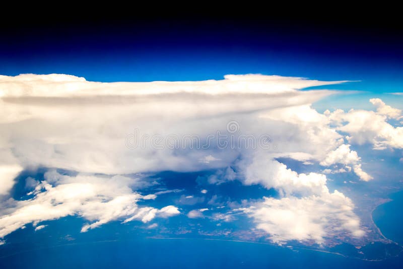 Storm Build Up in Arizona Desert Stock Photo - Image of thunderstorm ...
