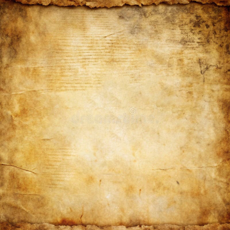 Weathered Ancient Parchment Paper Texture for Text Stock Illustration ...