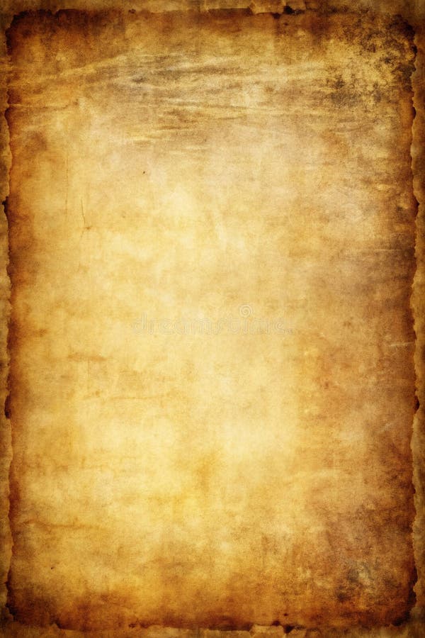 Weathered Ancient Parchment Paper Texture for Text Stock Illustration ...