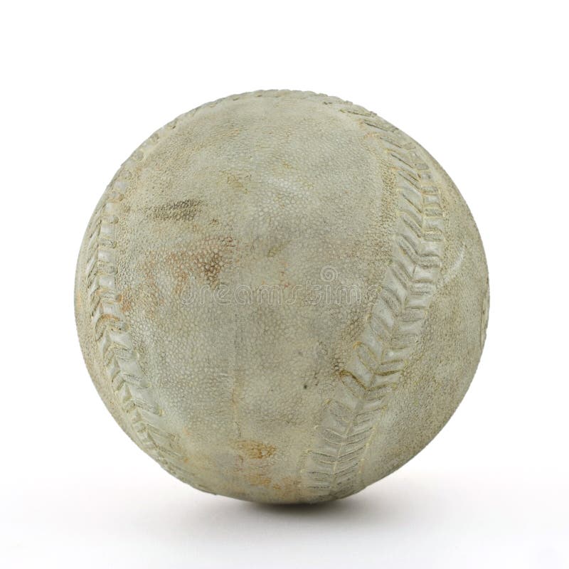 Weathered baseball stock photo. Image of clipping, sport - 25850872