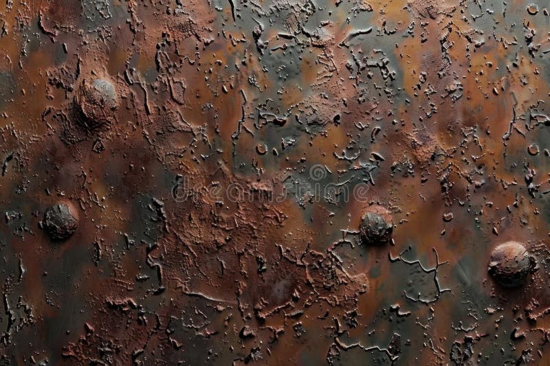 Weathered Beauty. Rough, Textured, and Rusty with a Dull Finish, Iron ...