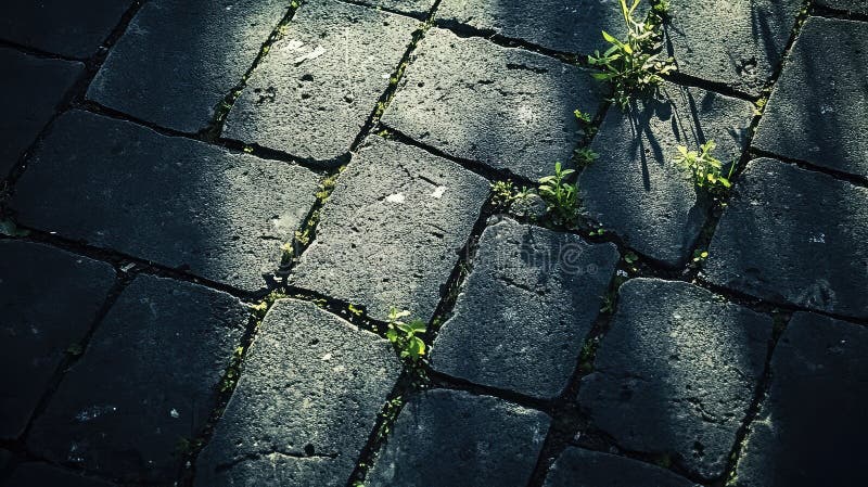 Weathered Black Street Texture Stock Photo - Image of grass, intricate ...