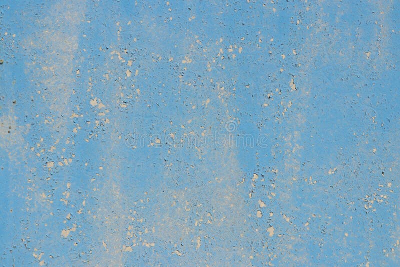 Weathered Blue Painted Wall Texture Stock Image - Image of paint ...