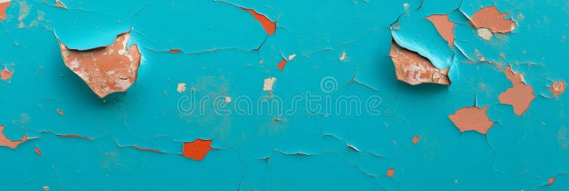 Weathered Blue Plaster with Peeling Paint Texture for Design ...