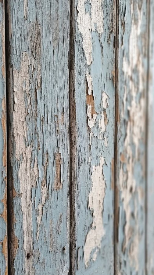 Weathered Blue Wooden Boards with Peeling Paint, Rustic Texture Concept ...