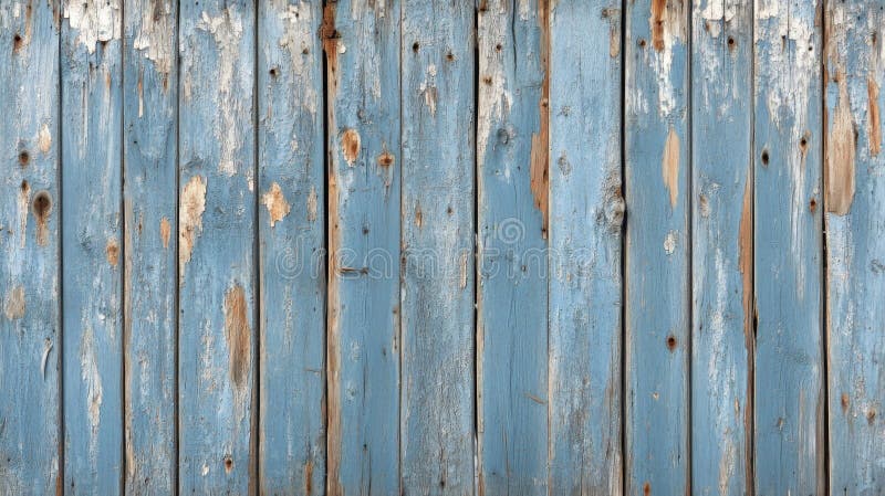Weathered Blue Wooden Planks Texture Background Stock Illustration ...