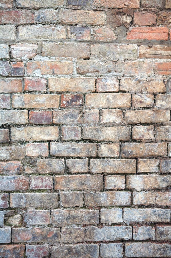 Weathered Brick Wall Background, Home Related Stock Photo - Image of ...