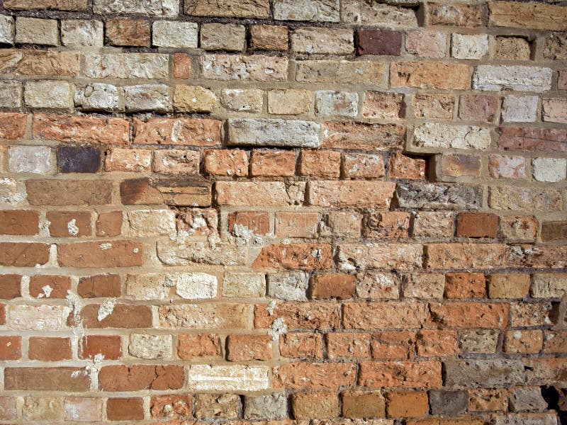Weathered Brick Wall Background, Home Related Stock Image - Image of ...