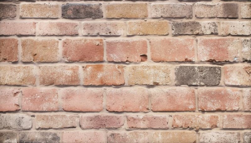 Weathered Brick Wall, Solid Construction Material, Old Fashioned ...