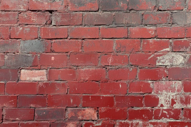 Weathered Brick Wall Texture with Varied Hues. Neural Network AI ...