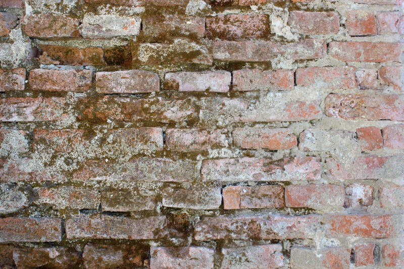 Weathered Brick Wall Texture Stock Photo - Image of building, rough ...