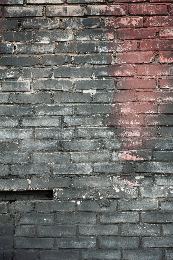 Weathered Burnt Brick Wall with Tones Shows an Aged, Rustic Texture ...