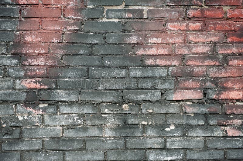 Weathered Burnt Brick Wall with Tones Shows an Aged, Rustic Texture ...