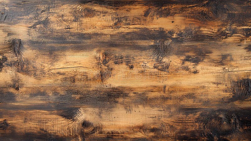Weathered Cherry Wood with a Rustic Appearance and Natural Grain ...