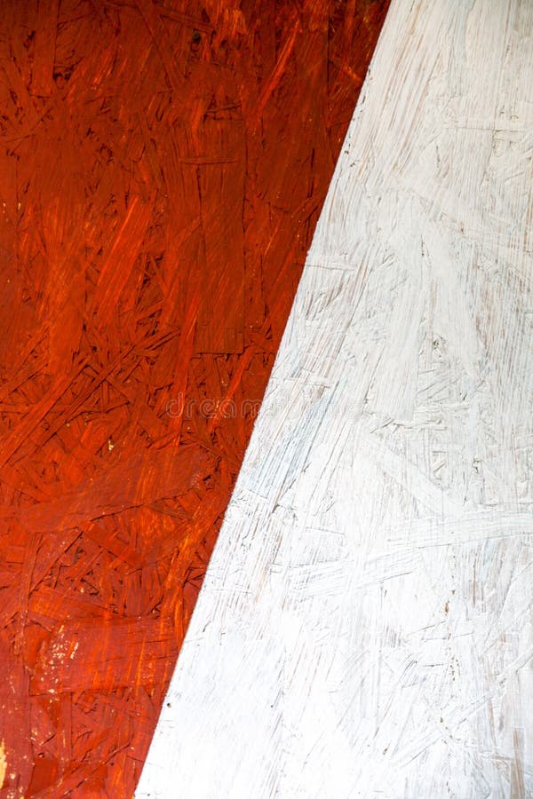Weathered Chipboard Wall Texture in Red and White Stock Photo - Image ...