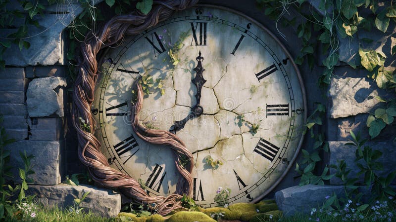 A weathered clock face stock illustration. Illustration of wood - 326396982