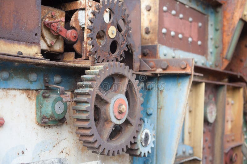 Weathered cogs stock photo. Image of engine, heavy, riveted - 47927736