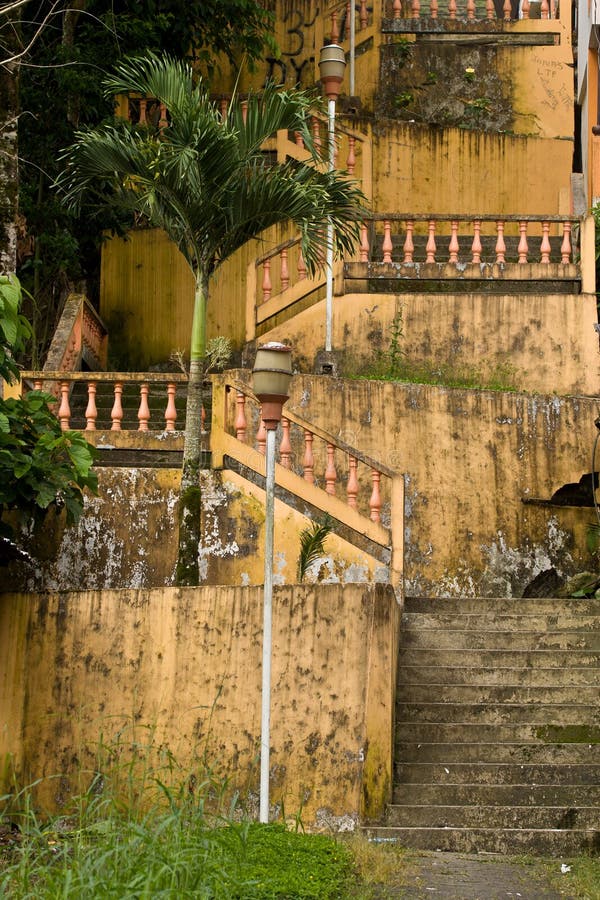 Weathered concrete stairs stock photo. Image of outside - 30562690